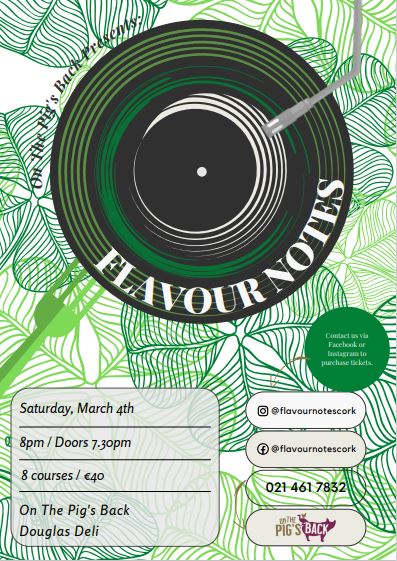 Celebrate all things Irish with the next FlavourNotes Event at On The ...