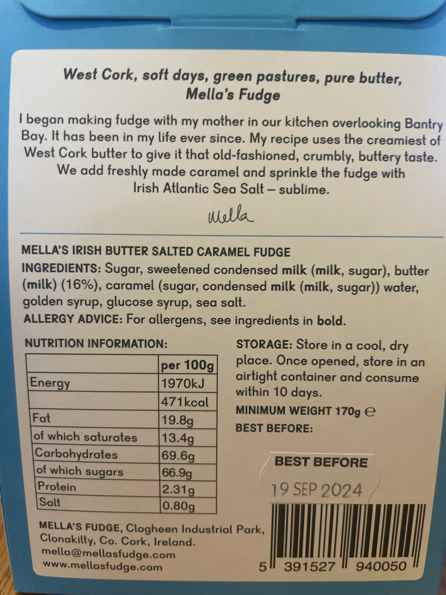 Mellas Fudge Selection – On the Pigs Back